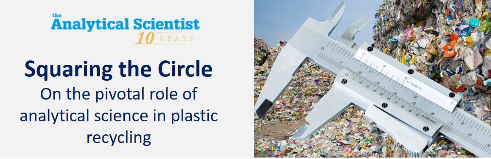 TAS article about pivotal role of analytical science in plastic ...